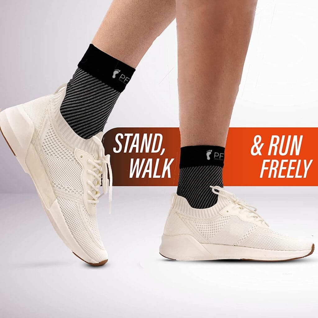 Black Plantar Fasciitis Compression Socks - Plantar Fasciitis Socks ...
