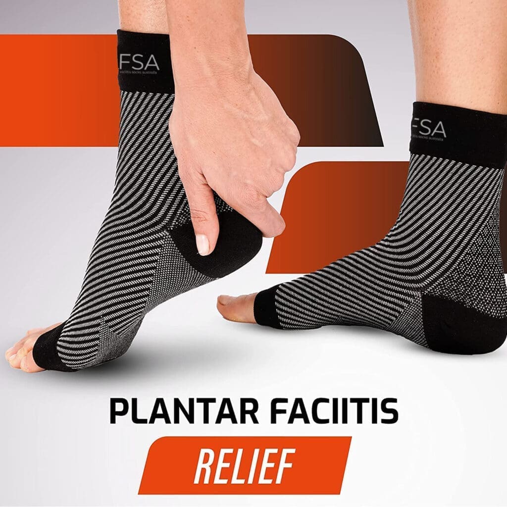 Black Plantar Fasciitis Compression Socks - Plantar Fasciitis Socks ...